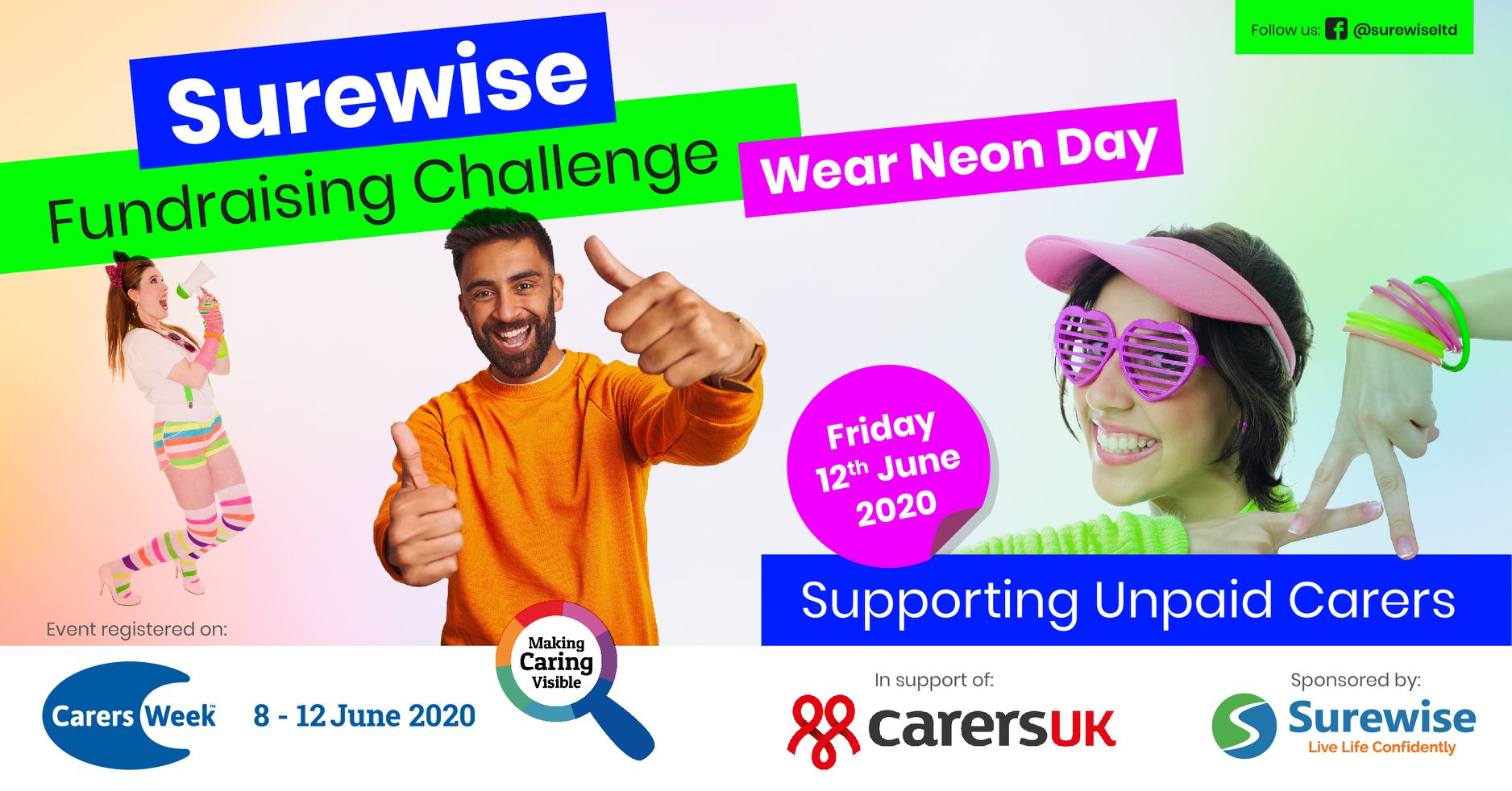 Our 'Neon Day' Fundraising Challenge For Carers Week