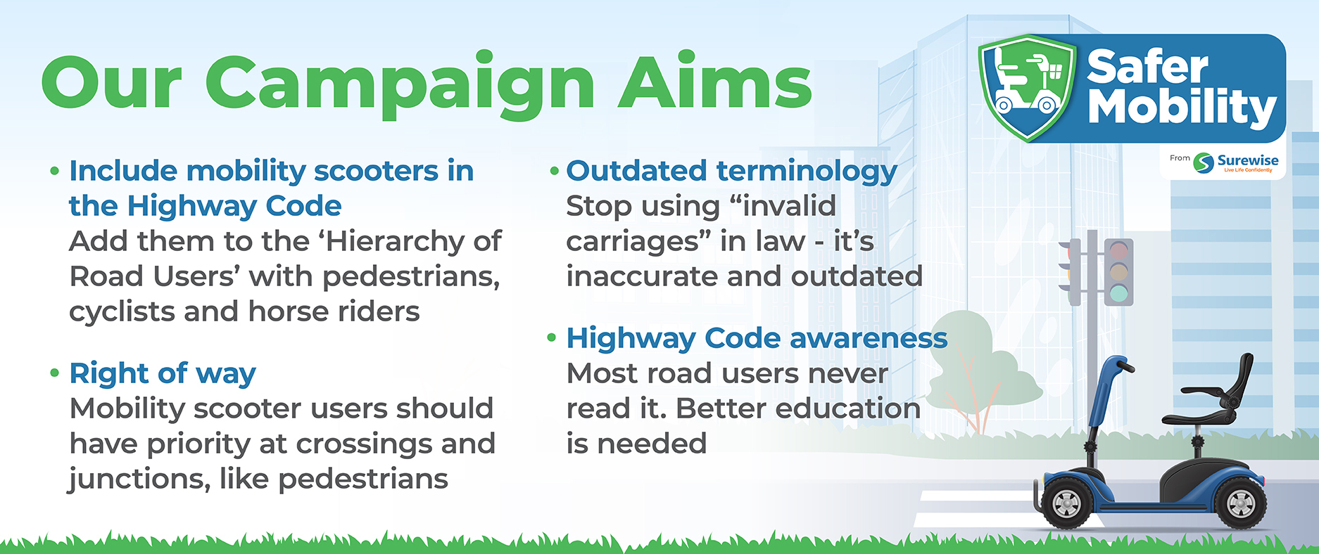 Mobility Scooter Insurance from Surewise | Get A Quote