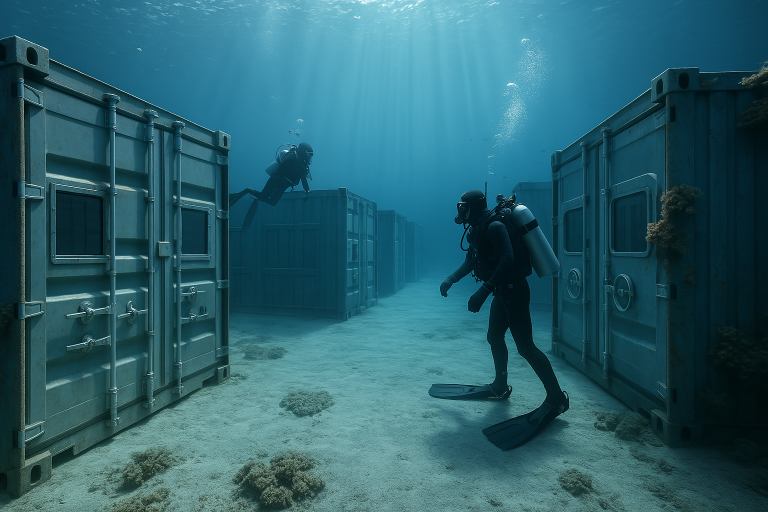 Aqua Vault Storage: UK Self-Storage Firm Launches Underwater Facility ...