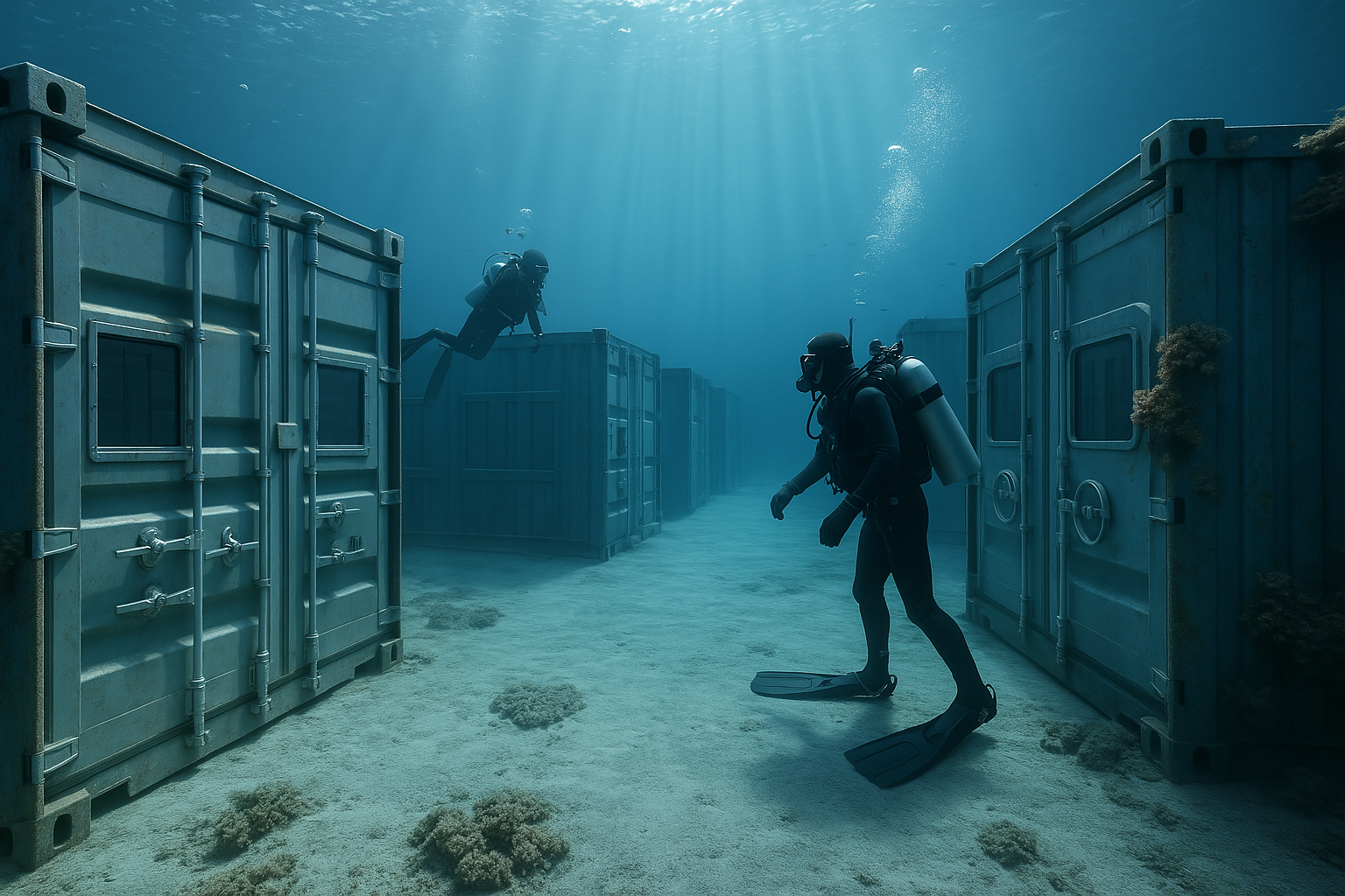 Aqua Vault Storage: UK Self-Storage Firm Launches Underwater Facility ...